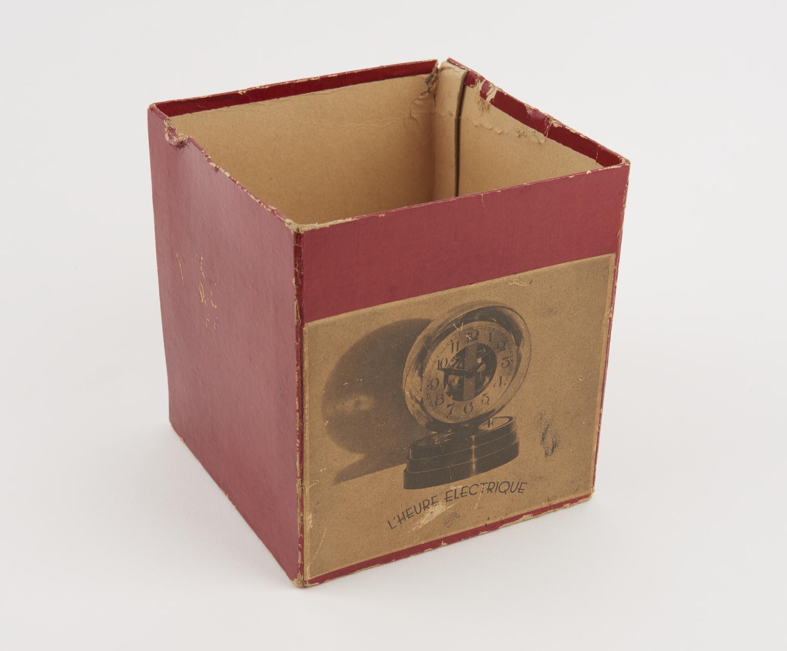 EXA electric clock and original box | Science Museum Group Collection