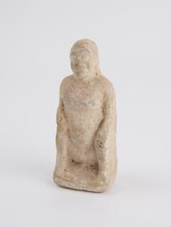 Unglazed pottery phallic figure | Science Museum Group Collection