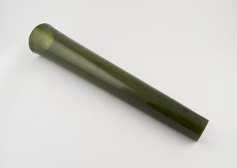 Green glass alembic stem | Science Museum Group Collection