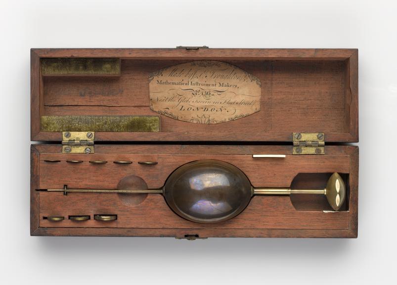 Brass Richardson's saccharometer by J. and E. Troughton | Science ...