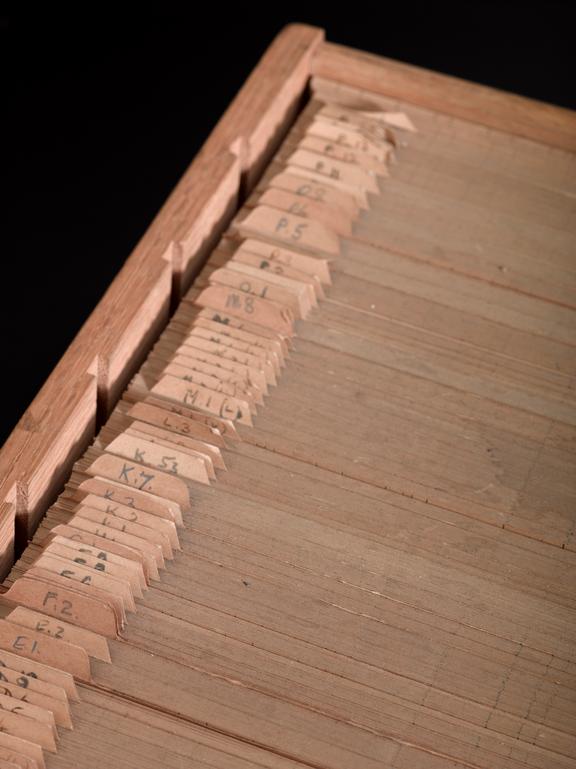 Punch cards in tray for Pilot ACE computer | Science Museum Group ...