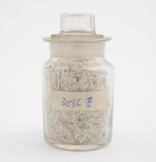 Manufactured specimen of furnace-wool | Science Museum Group Collection