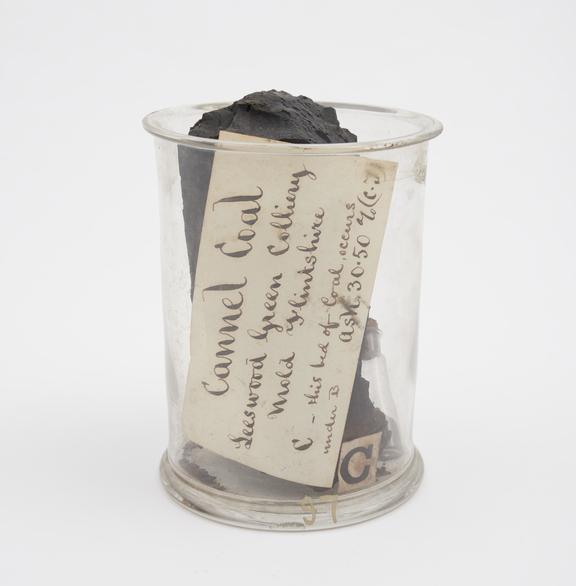 Cannel coal, Leeswood Green Colliery, Mold, Flintshire | Science Museum ...
