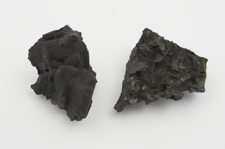 Crystallised ore-furnace slag from Haford Works | Science Museum Group ...