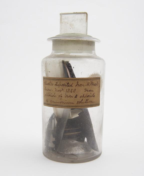 Electro-deposited iron, subjected to experiments by R.Smith | Science ...