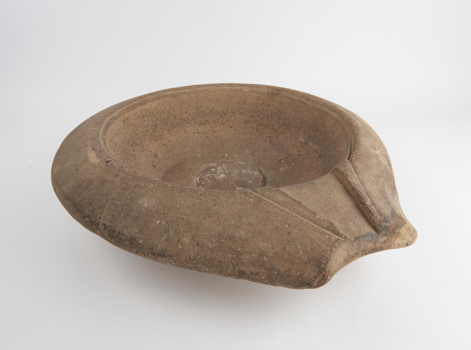 Large Roman pottery mortar | Science Museum Group Collection