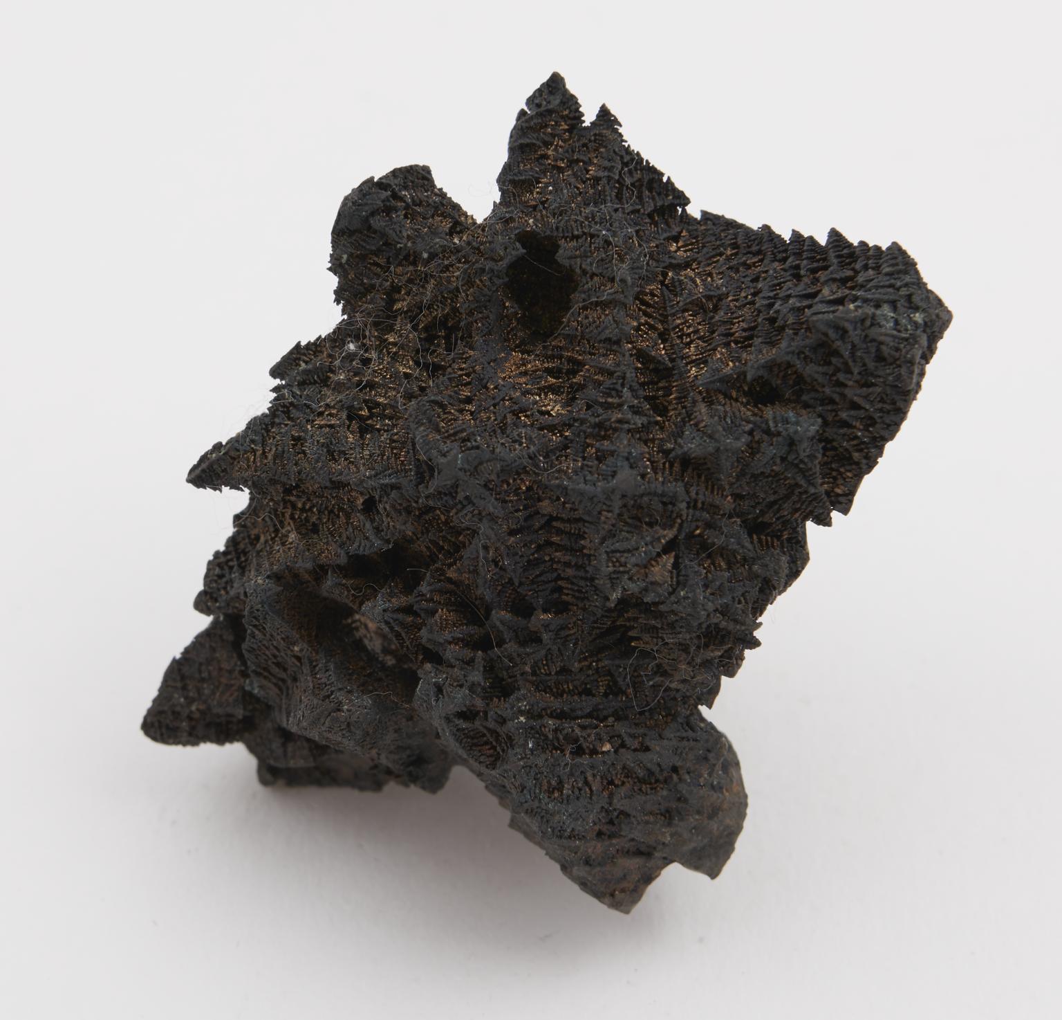 Copper from under the pigs of metal from the second running down in ...