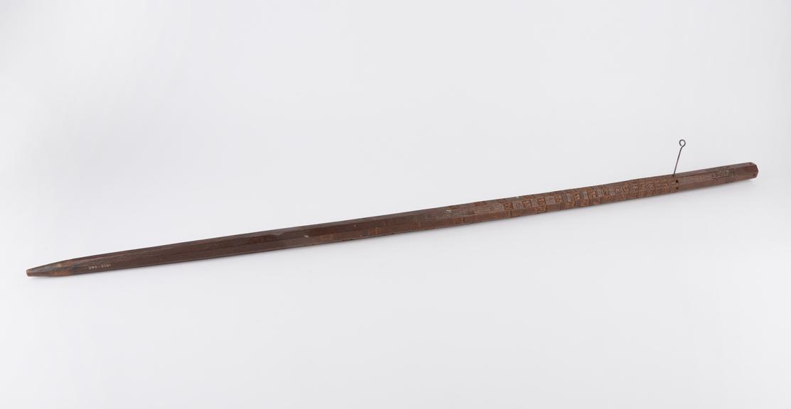 Ashadar or Time stick, Northern India, 1895-1905 | Science Museum Group ...