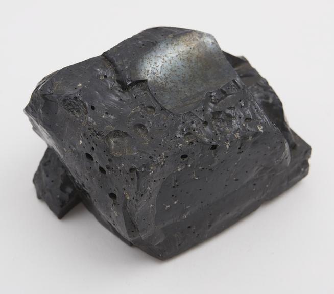 Twice melted slag from melting the last in the concentration process ...