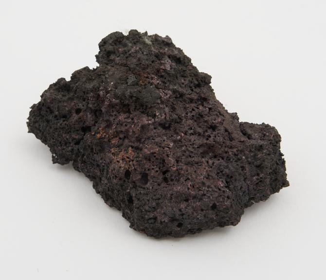 Raw roasted black copper, "Rohrost-Schwarzkupfer" | Science Museum ...