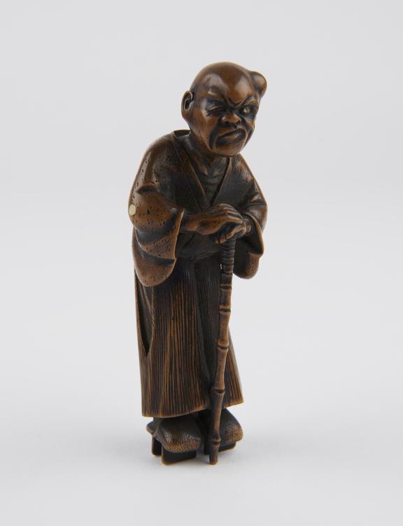 Netsuke in form of blind hunchback | Science Museum Group Collection