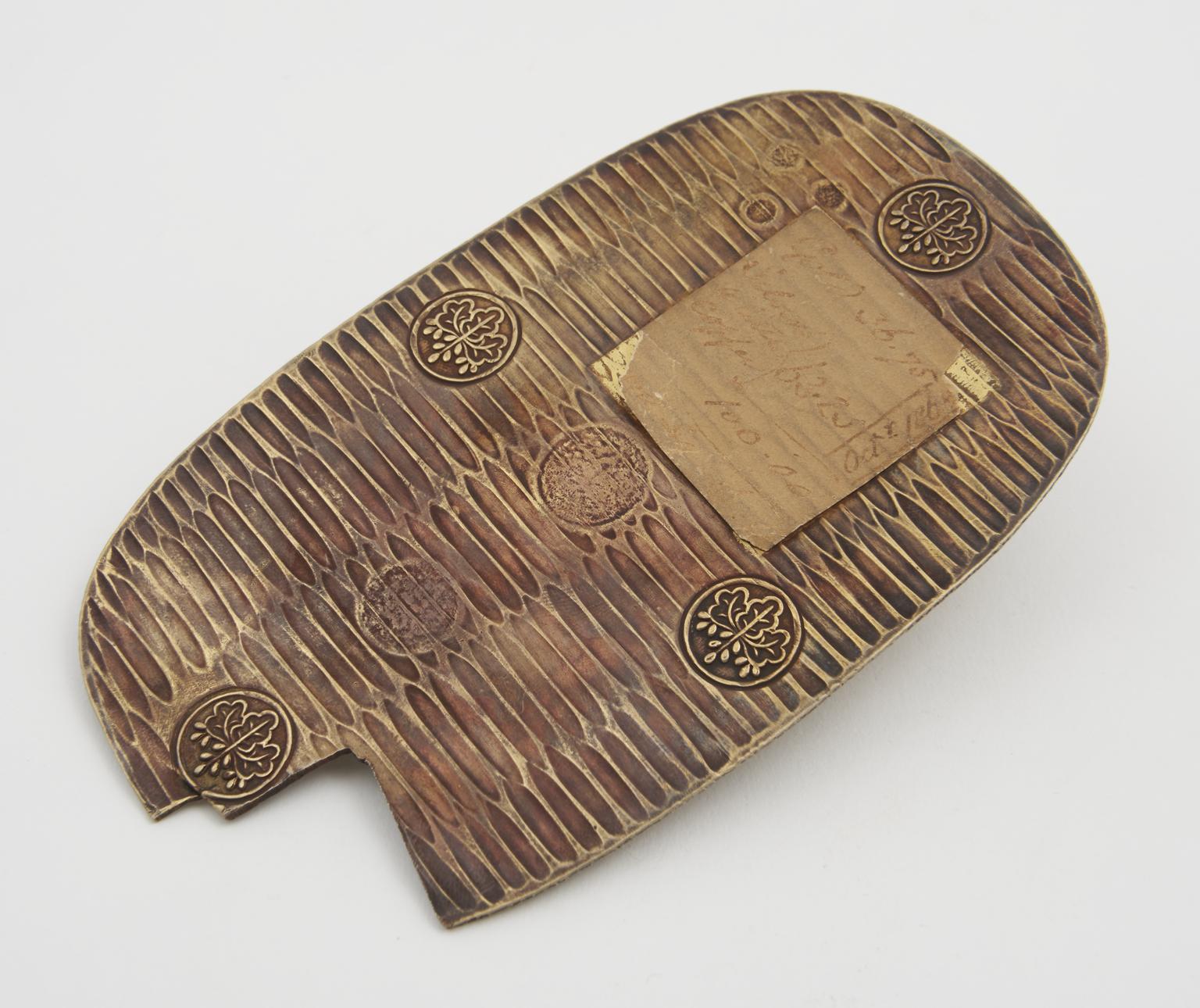 Japanese obang. Assayed by C. Tookey | Science Museum Group Collection