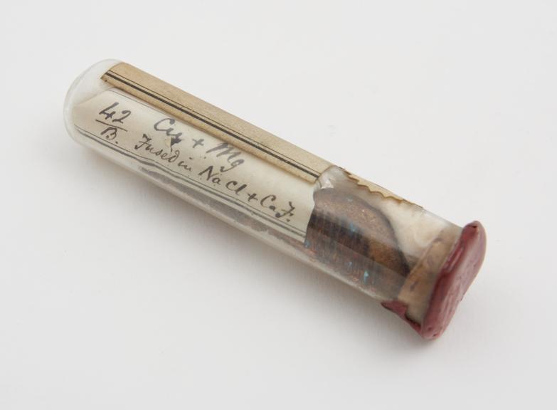 Alloy of copper and magnesium | Science Museum Group Collection