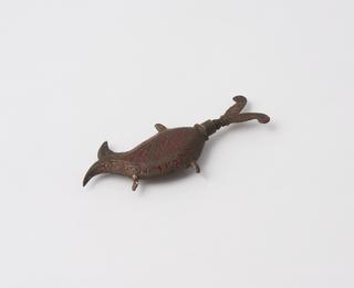 Henna container in form of fish | Science Museum Group Collection