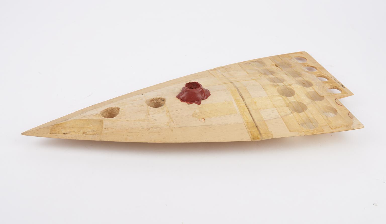 Wing model used during the investigation of the Concorde wing shape ...