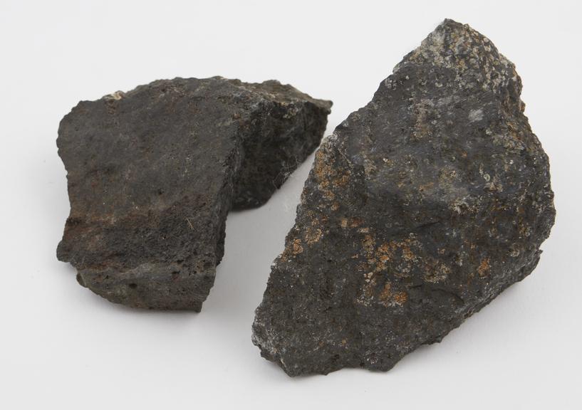 Rock from the bottom of a nickel furnace | Science Museum Group Collection
