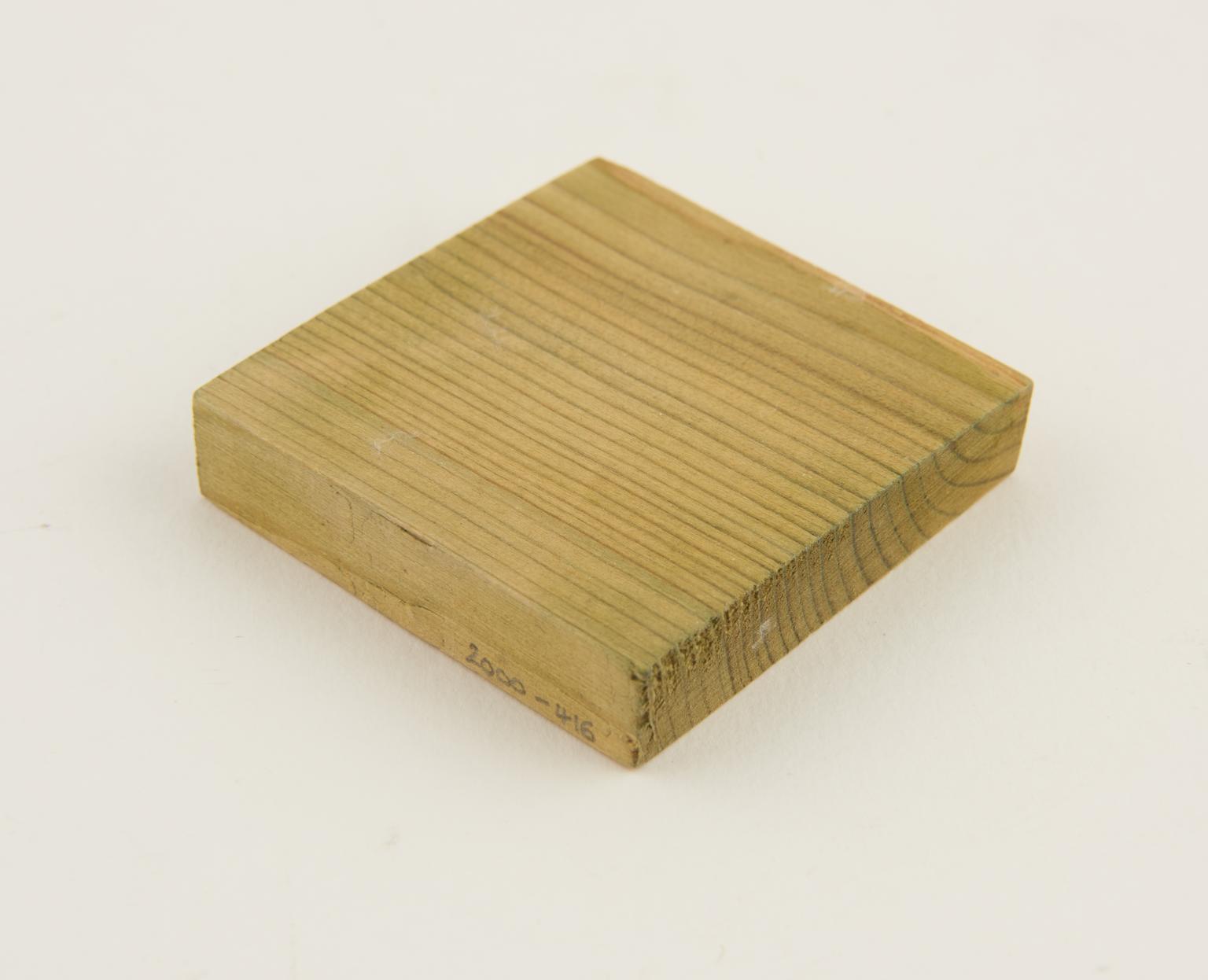 Wooden square | Science Museum Group Collection