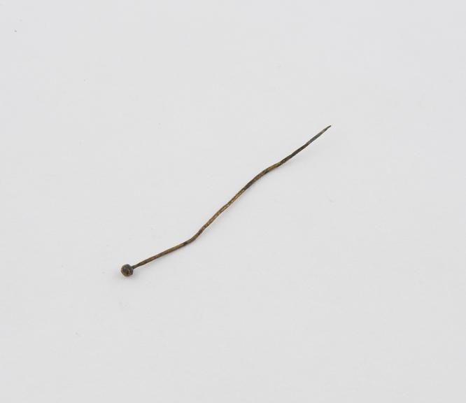 Brass pin | Science Museum Group Collection