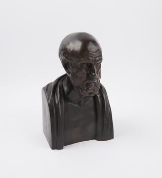 Bronze replica of a Greek(?) statue of Hippocrates | Science Museum ...