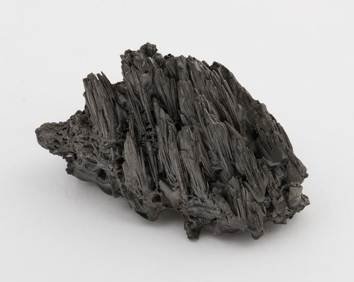 Coke formed where gas leaked from a gas retort | Science Museum Group ...