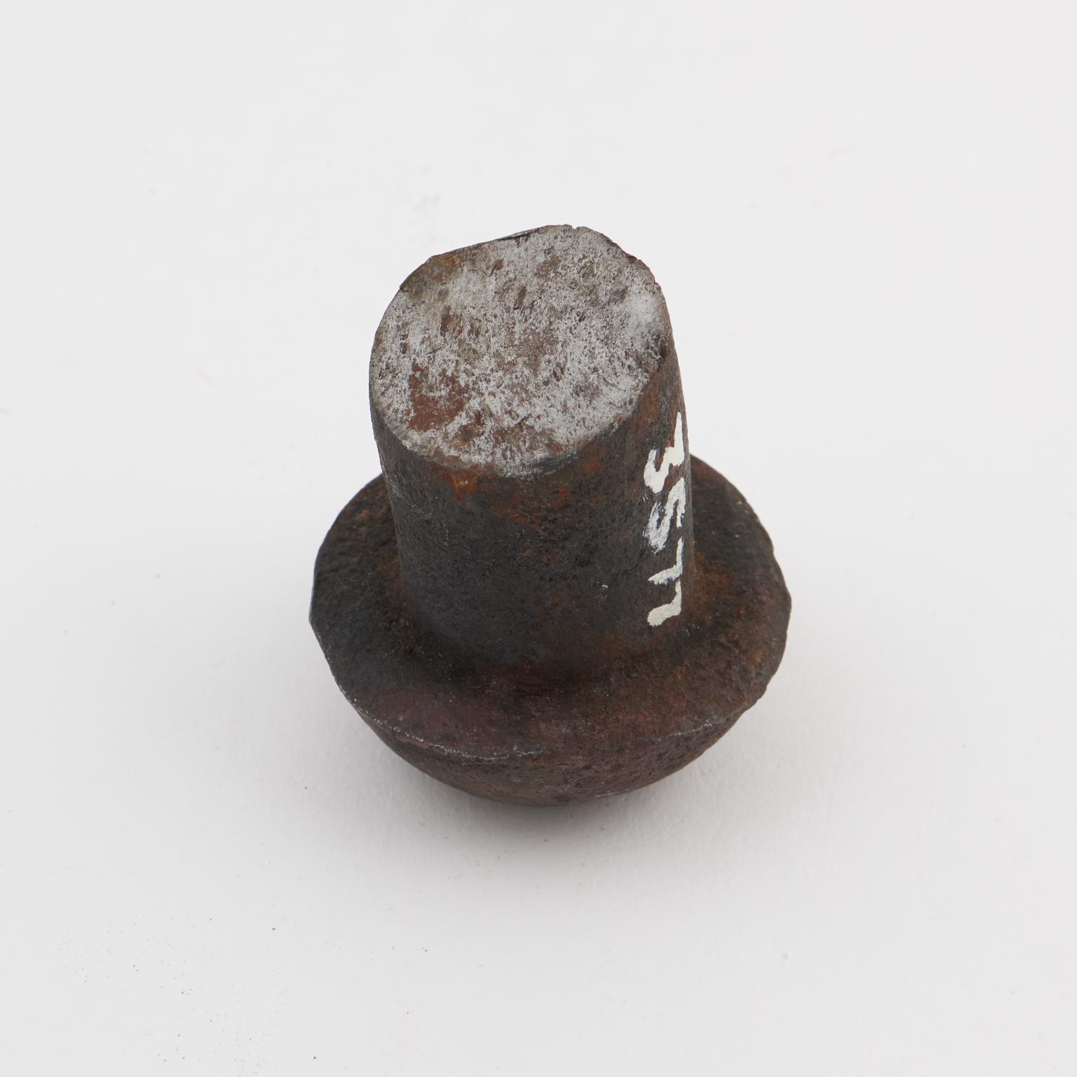 Two rivets destroyed by shot at Shoeburyness | Science Museum Group ...