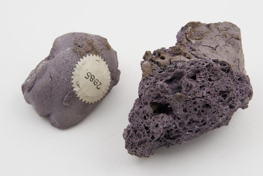 Pink-coloured blast-furnace slag from Ebbw Vale Iron Works | Science ...