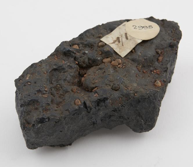 Slag from No.6 iron at the Newland Furnaces, Ulverston | Science Museum ...