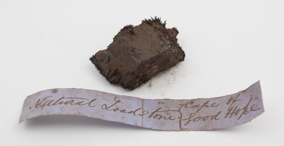 Natural lodestone from the Cape of Good Hope | Science Museum Group ...