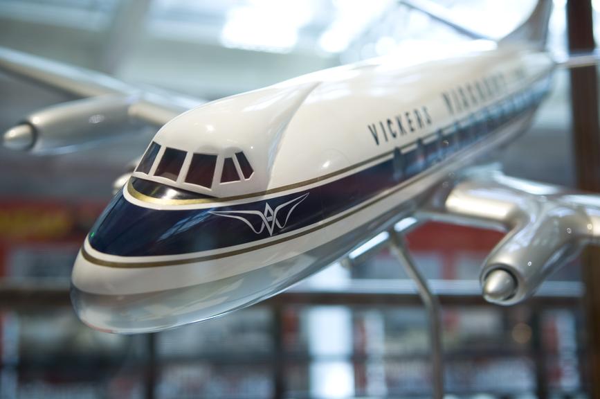 Model of Vickers Viscount 740 aircraft | Science Museum Group Collection