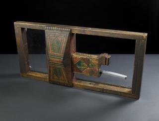 Working model of Egyptian pin lock | Science Museum Group Collection