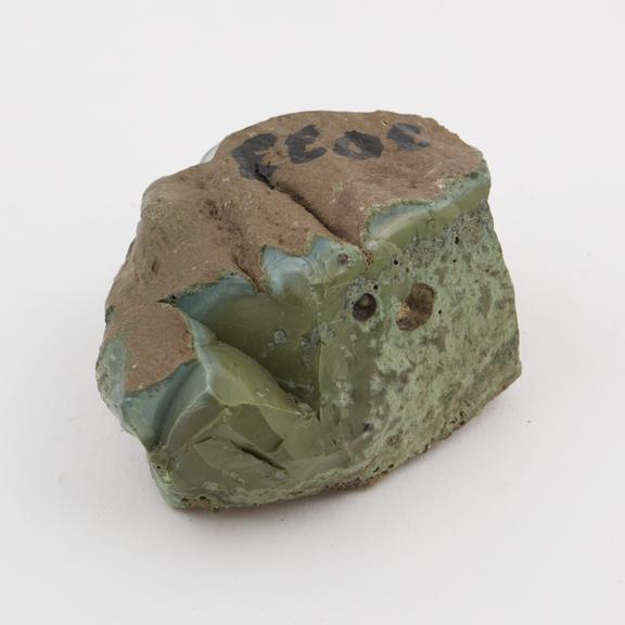Slag from the spiegeleisen-furnace of the New Jersey Mining Company ...