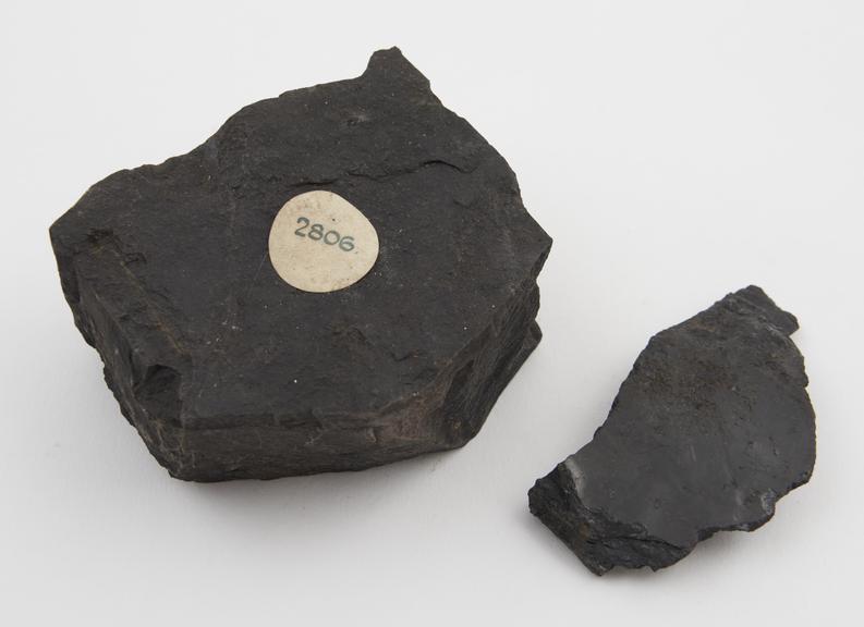 Sample of black-hand ironstone | Science Museum Group Collection