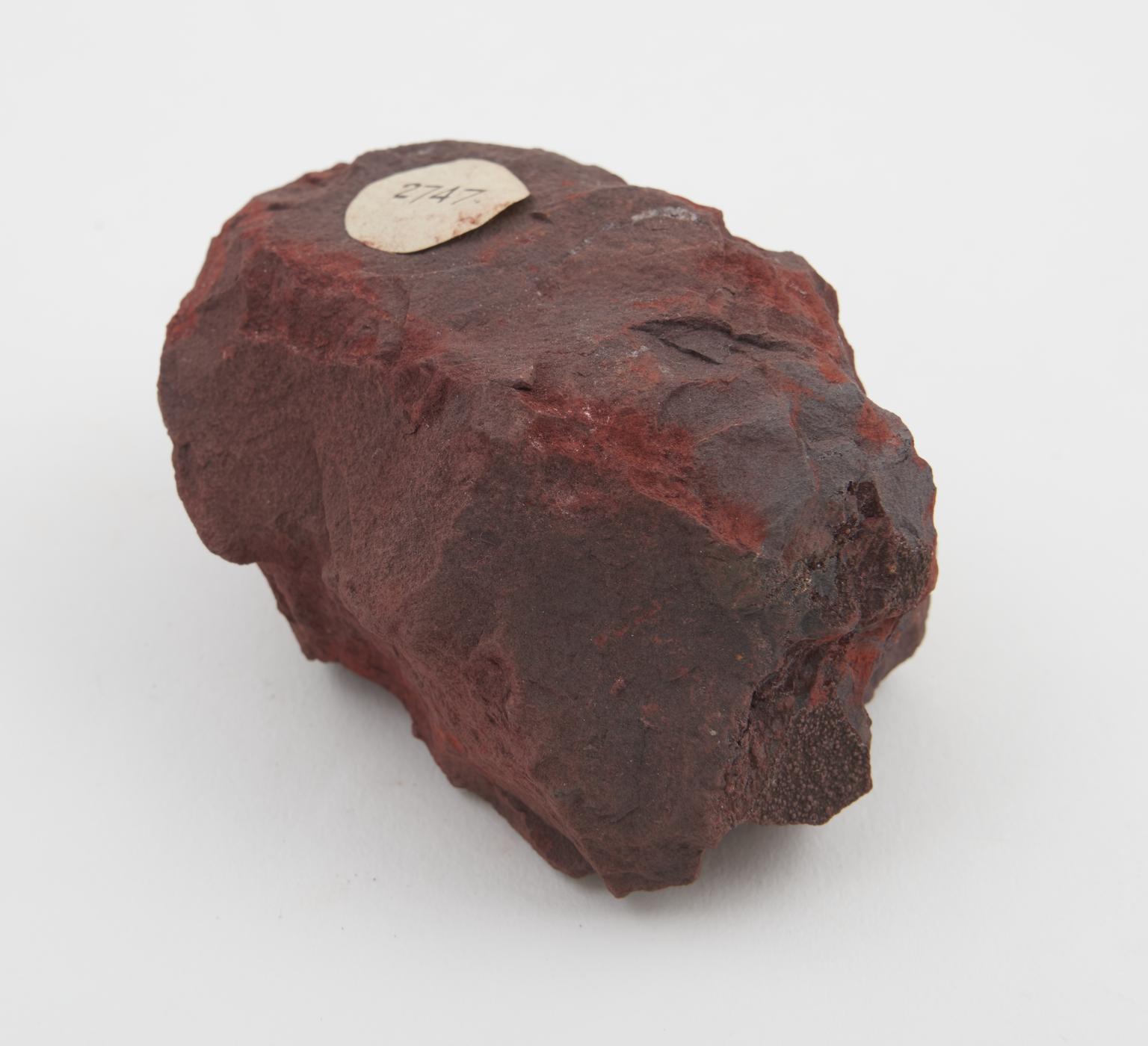 Earthy variety of haematite used at Dowlais Furnaces, 1870 | Science ...