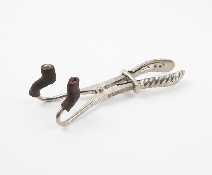 Fergusson-type anaesthetic mouth gag with Ackland tooth plates ...