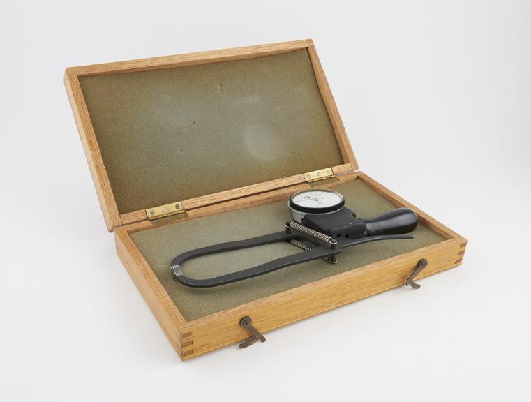 Skin thickness callipers used in the Harpenden Growth Study | Science ...