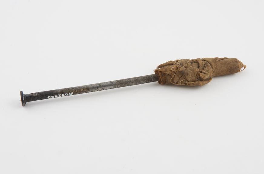 Cautery consisting of nail with flat head | Science Museum Group Collection