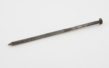 Cautery consisting of long iron nail | Science Museum Group Collection