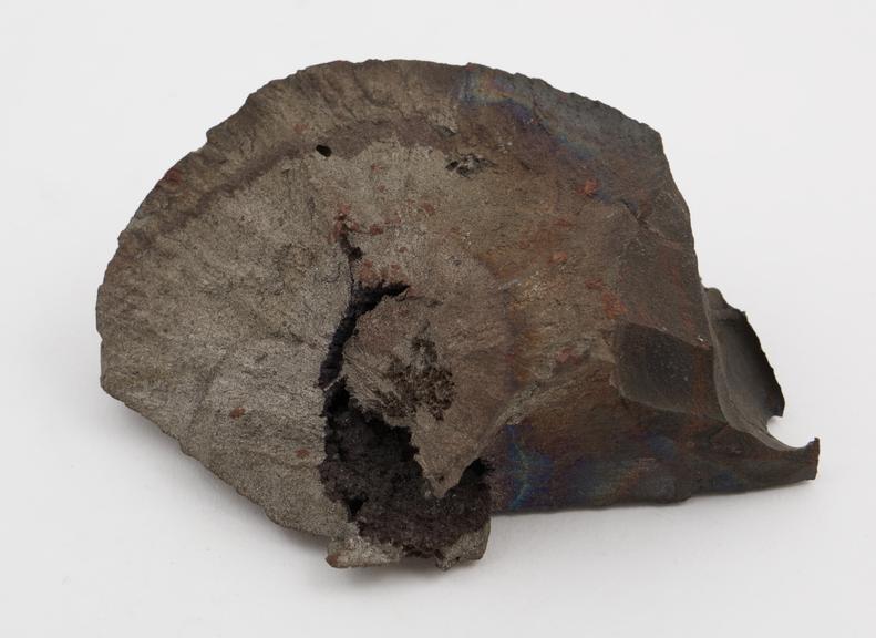 White iron showing radiating structure | Science Museum Group Collection