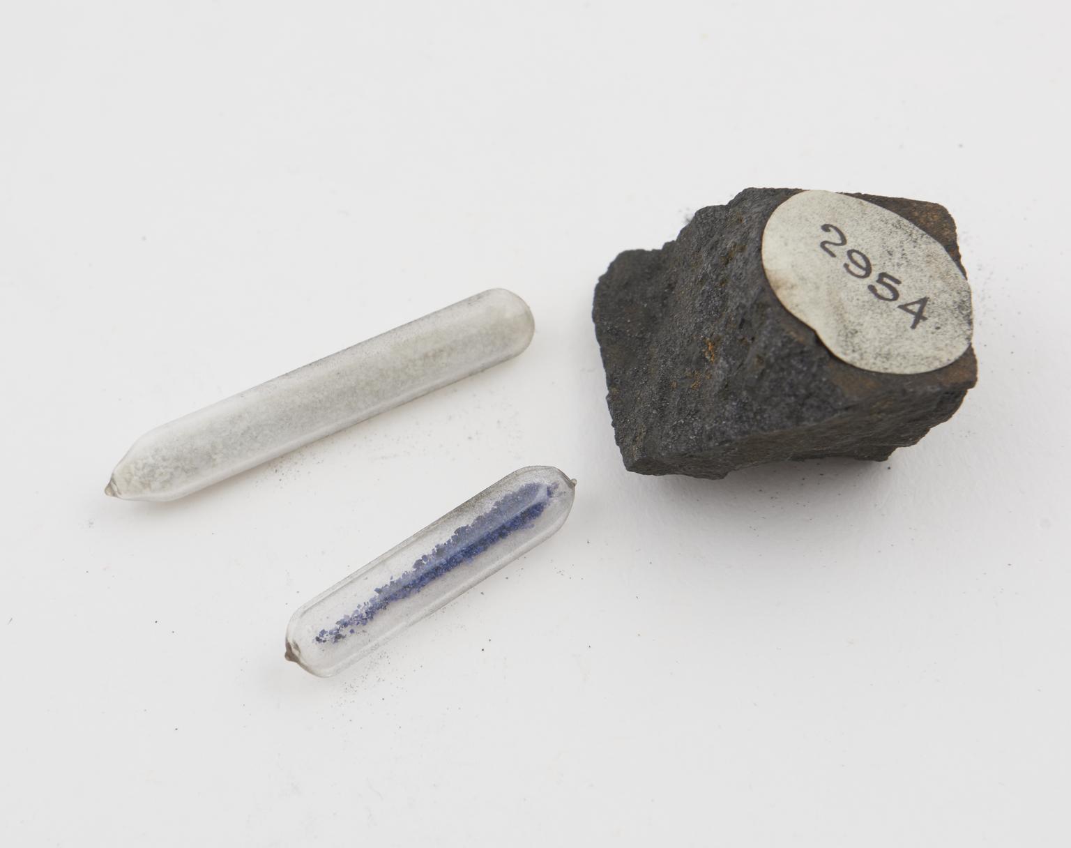 Compact ilmenite, communicated by Mr. Burchell | Science Museum Group ...