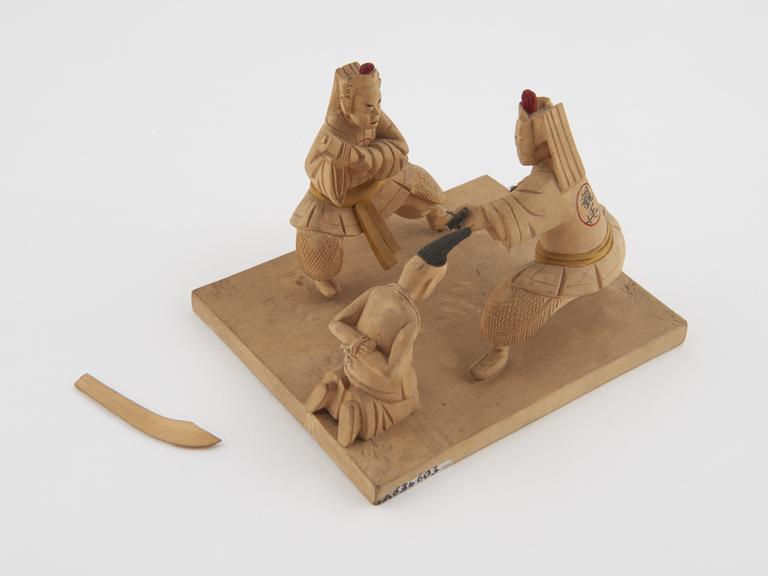 Model of execution of Chinese criminal | Science Museum Group Collection
