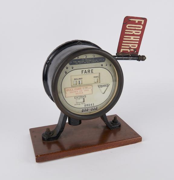 Taxameter, No.28541 with fittings, 1922 | Science Museum Group Collection