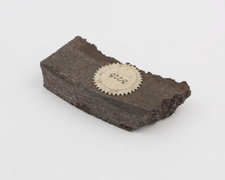 A third example of mottled pig-iron from Finspong | Science Museum ...