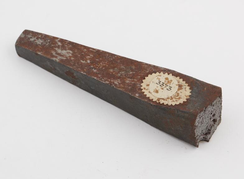 Sample of best rivet iron | Science Museum Group Collection