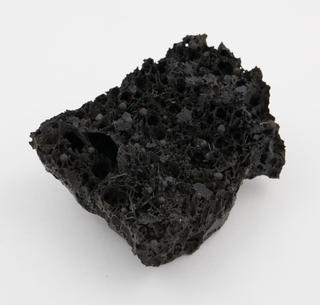 Finery cinder produced in puddling cast iron to form steel at the Ebbw ...