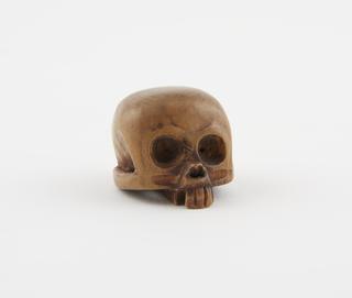 Netsuke in form of human skull without mandible | Science Museum Group ...
