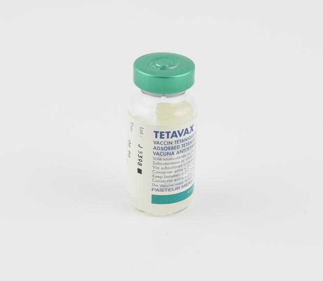 'Tetavax' vaccine, Lyon, France, 1994 | Science Museum Group Collection
