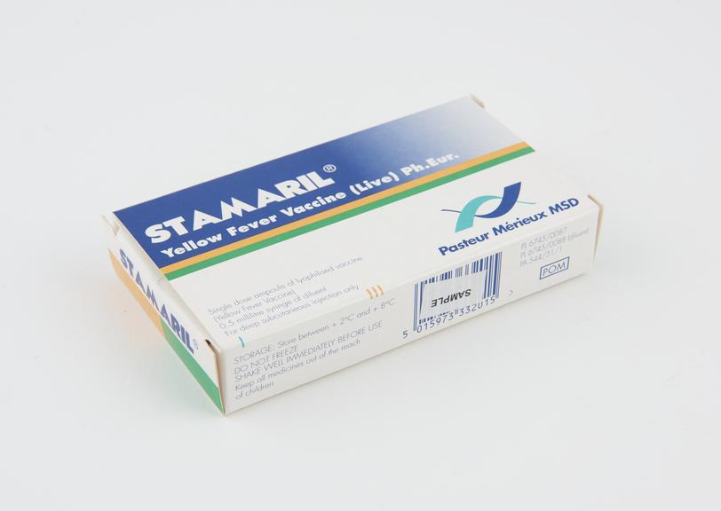 Stamaril (Yellow Fever) vaccine | Science Museum Group Collection