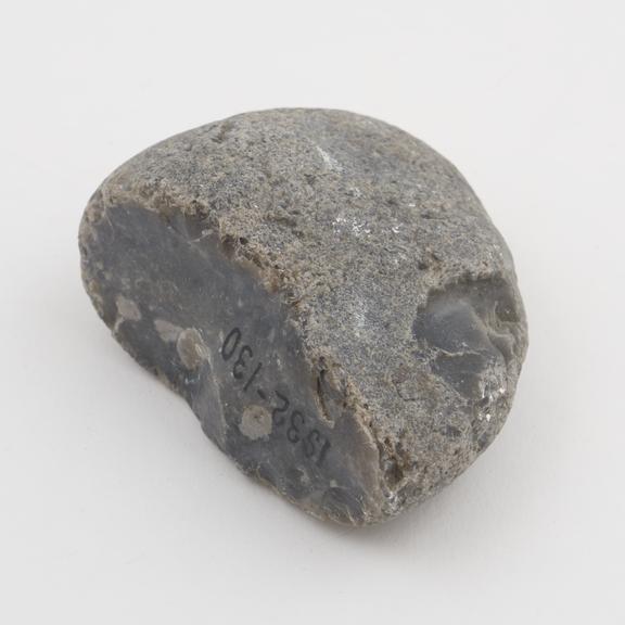 Specimen of raw flint | Science Museum Group Collection
