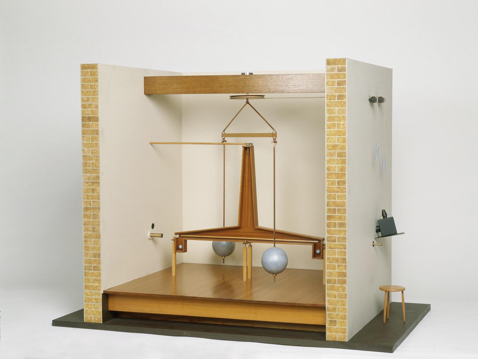 Model of Henry Cavendish's Torsion Balance Gravitational Apparatus ...