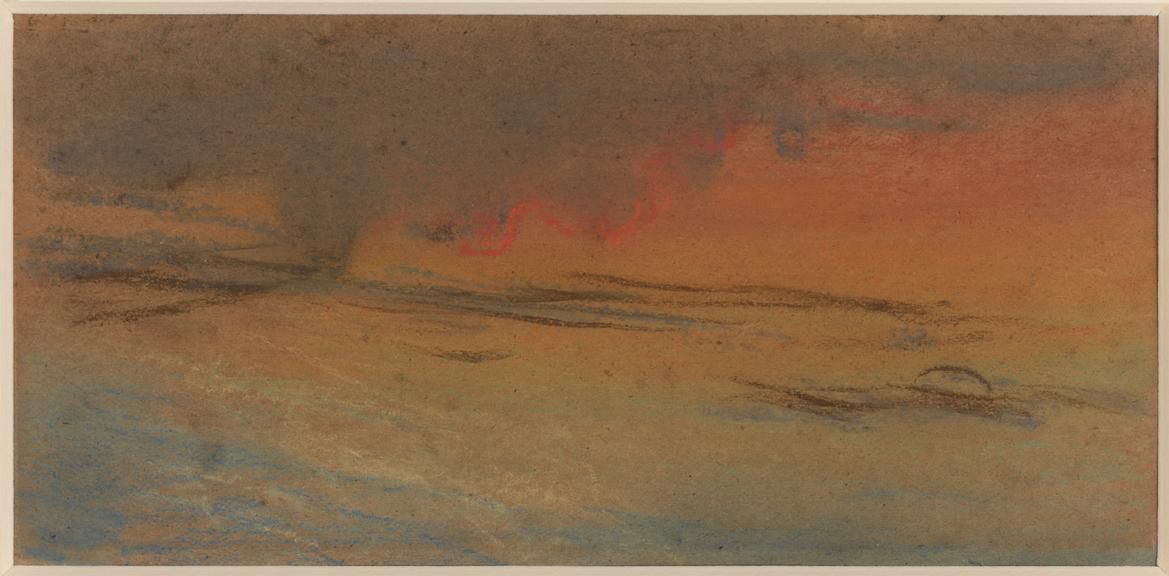 Sunset and afterglow, Krakatoa, 9 November 1883. | Science Museum Group ...